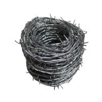China Outdoor Security Stainless Steel Barbed Wire Fencing With Rust Resistant for sale