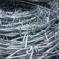 China Anti Corrosion Stainless Steel Barbed Wire For Traffic Safety Fence for sale