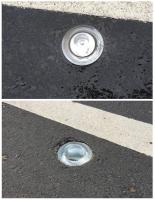 China Glass Cat Eye Road Stud Reflector for Roadway Safety High Reflection from Shandong for sale