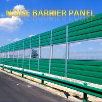 China Road Noise Barrier with Aluminum Panel Sound Insulation Screen and Isolation Barrier for sale