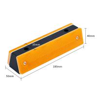 China Customized Shape Reflectors High Reflective Guardrail Delineators for Road Facilities for sale