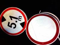 China Traffic Safety Sign Board Reflective Sheeting with High Visibility and 50cm Height for sale