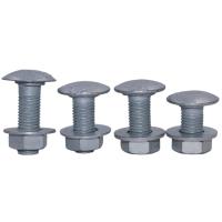 China Roadway Safety Grade 8.8 Bolt Round Head Guardrail Bolts and Nuts for Customized Needs for sale