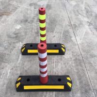China High Visible Rubber Base PE Plastic Traffic Cone Traffic With Durable Material for sale