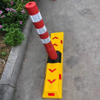 China Rubber Reflective Road Cones High Visible Traffic Management Cones for sale
