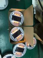 China Aluminium Road Studs Road Warning 104*123*23mm For Road Safety Standards for sale