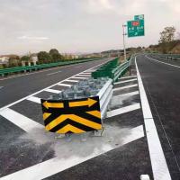 China Yellow Hot Dipped Galvanized Traffic Safety Barriers Highway Guardrail Crash Cushion for sale