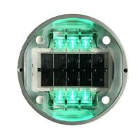 China Road Safety Solar Embedded Cat Eye Road Stud Made of High Reflection and Aluminium PC for sale