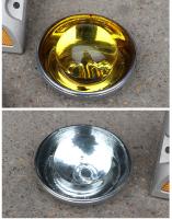 China Road Safety Essential High Reflective Glass Cat Eyes Road Studs with Reflective Tape for sale