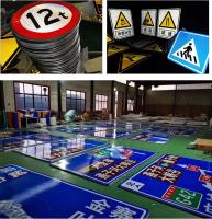China Customized Reflective Tape Steel Road Sign For Road Safety And Visibility for sale