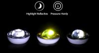 China Road Safety Reflector Glass Road Studs Glass Cat Eyes Glass Road Reflector Customized for sale