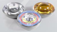 China High Reflection Glass Road Reflector with Customized Size Tempered Glass Road Stud for sale