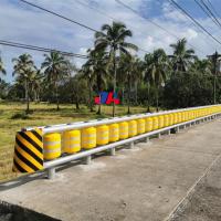 China Anti Corrosion Highway Roller Barrier EVA/PU Roller Guard Rail for Road Traffic Safe for sale