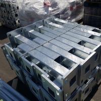 China Q235 Q345 Square Shape Highway Guardrail Post ISO9001 2008 Certified and Long-lasting for sale
