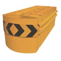 China Galvanized Highway Traffic Safety Crash Cushions Ideal for Crowd Control Barrier Fence for sale