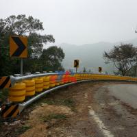 China Anti-corrosion Eva Traffic Safety Rotary Barrier with Hot Roller Barrels for sale