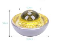 China Highway Road Warning Glass Cat Eye Reflective Aluminium Stud for Road Safety Warning for sale