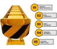 China Customized Q235 Q345 Crash Cushions for Cars Road and Highway Barrier for sale