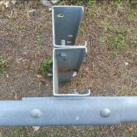 China Q235 Q345 W Beam Guardrail Hot Dip Galvanized Guardrail Spacer for Highway Safety for sale