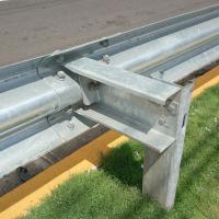 China Q235 Q345 W Beam Guardrail Hot Dip Galvanized Guardrail Spacer for Highway Safety for sale