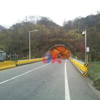 China Q235 Q345 EVA Foam Highway Safety Rotary Barrier for Roadway Protection and Control for sale