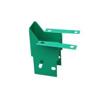 China Hot Dipped Galvanized Highway Guardrail Steel Block Spacer for and Customized Size for sale