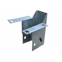 China Hot Dipped Galvanized Highway Guardrail Steel Block Spacer for and Customized Size for sale