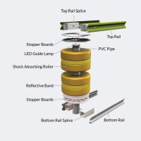 China CE Approved Roadway Safety 1 Meter Distance Eva Foam Rotary Barrier System for sale