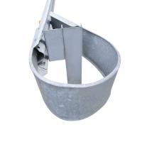 China Anti-corrosion Roadway Safety Highway Guardrail Round End Hot Dipped Galvanized Steel for sale