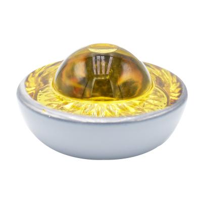 China Highway Better Road Visibility Solar Flashing Light Glass Cat Eye Road Stud 123*45mm for sale