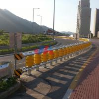 China High Intensity Steel Rolling Guardrail Hot Dipped Galvanized For Road Traffic Safety for sale