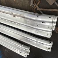 China Powder Coated Outdoor Security Road Safety Guardrail Anchor End with Galvanized Finish for sale
