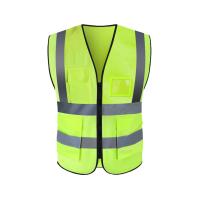 China OEM High Visibility Reflective Vest For Construction Safety for sale
