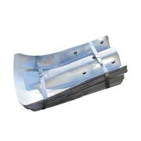 China Galvanized and Powder Coated Traffic Guardrail Steel Anti-Collision Fishtail End Terminal for sale