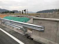 China Galvanized and Powder Coated Rolling Guardrail Bridge End for Long-lasting Protection for sale