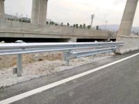 China Galvanized and Powder Coated Rolling Guardrail Bridge End for Long-lasting Protection for sale