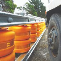 China Anti Corrosion Traffic Barrier Safety Roller Barrier Highways Road Roller Barrier for sale