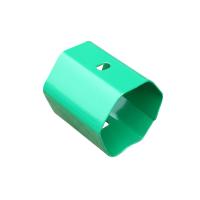 China Q235 Q345 Hot Dip Galvanized Highway Guardrail Spacer with Plastic Spray Coating for sale