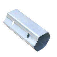 China Q235 Q345 Hot Dip Galvanized Highway Guardrail Spacer with Plastic Spray Coating for sale