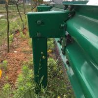 China Easily Assembled Hot Dipped Galvanized Highway Guardrail Square Block for Road Safety for sale