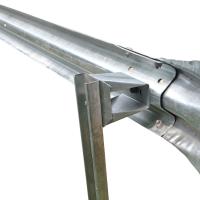 China ISO9001 2008 Certified Three Wave Steel Beam Guardrail for Roadside Impact Resistance for sale