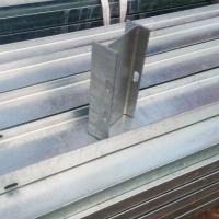 China Outdoor Security Hot Dipped Galvanized W Beam Guardrail with Steel H Post and Spacer for sale