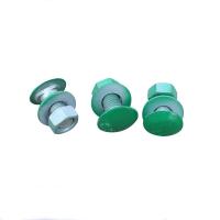 China Roadway Safety Crowd Control Stanchion with HDG Round Head Guardrail Splice Bolt and Nut for sale