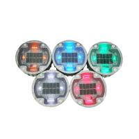 China LED Color LED Solar Reflective Round Road Stud for Highway in Road Safety Road Marking for sale