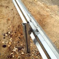 China Z Post Corrugated Powder Coated W Beam Guardrail for AASHTO M-180 Standard Highway for sale