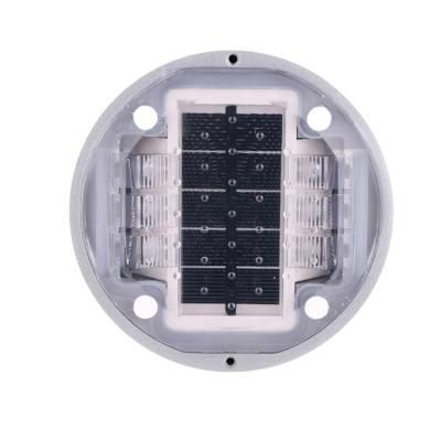 China Colored Waterproof LED Solar Aluminum Cat Eye Reflective Road Stud for Roadway Safety for sale