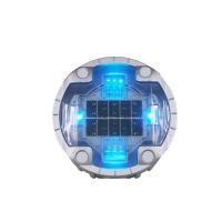 China Colored Waterproof LED Solar Aluminum Cat Eye Reflective Road Stud for Roadway Safety for sale