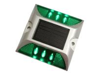 China Square Road Stud with Solar LED Light White Yellow Red Blue Green Warning Road Cone for sale