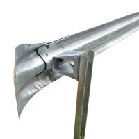 China Highway Guardrail Hot Dipped Galvanized W Beam Steel Crash Barrier for Roadway Safety for sale