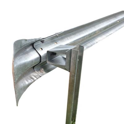 China Highway Guardrail Hot Dipped Galvanized W Beam Steel Crash Barrier for Roadway Safety for sale